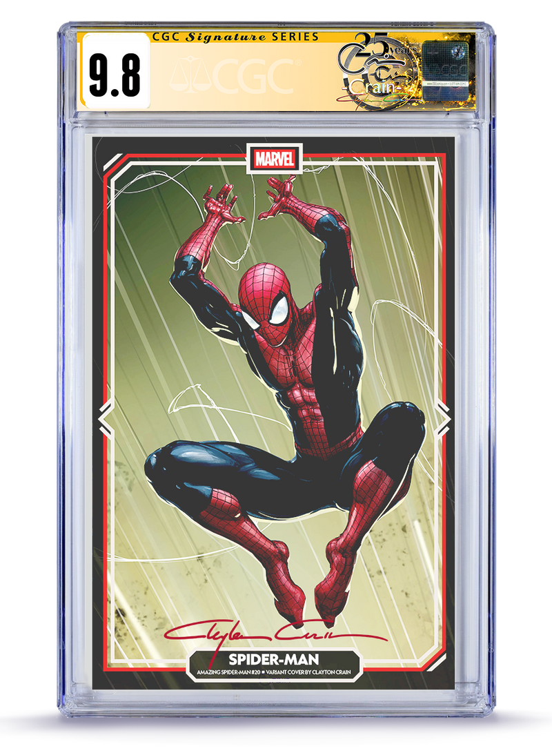 PREORDER: Amazing Spider-Man No. 20 Classic Signature 9.8 CGC Signatur ...