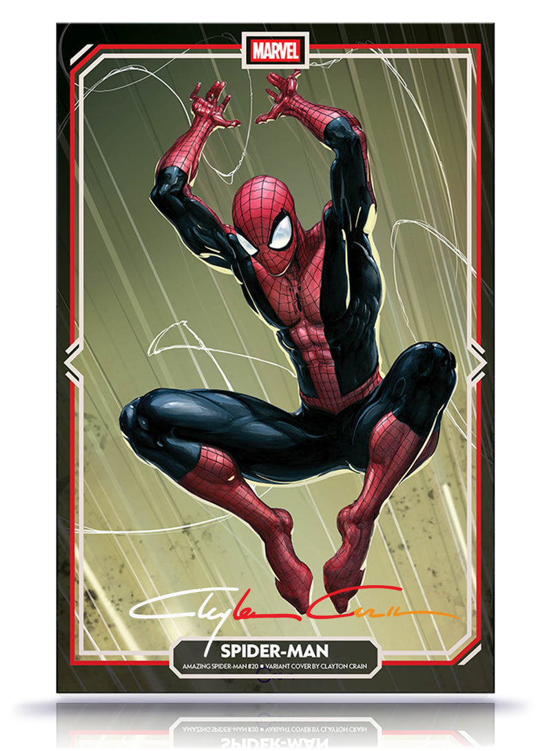 PREORDER: Amazing Spider-Man No.20 Infinity Signature w/COA – Clayton Crain