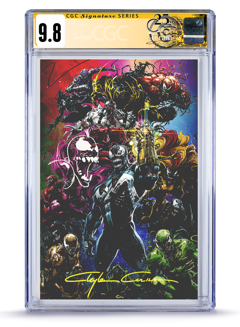 PREORDER:CGC Signature Classic Venom Remarque Marvel Zombies Red Band ...