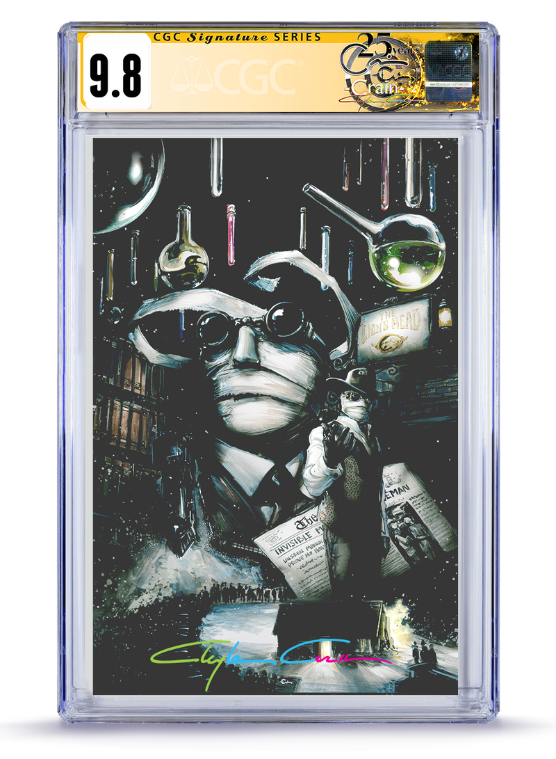 PREORDER:CGC Infinity Signature Invisible Man No. 1 All Art Variant w ...
